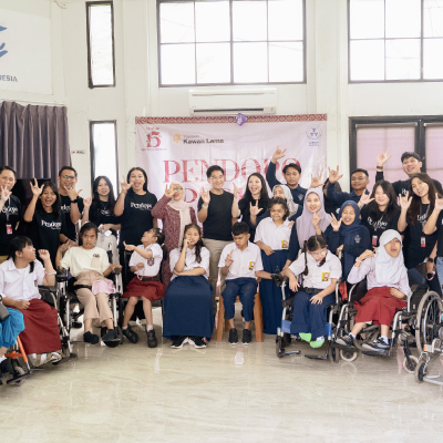 Pendopo Rayakan 15 Tahun Perjalanan dengan Berbagi untuk Anak Disabilitas